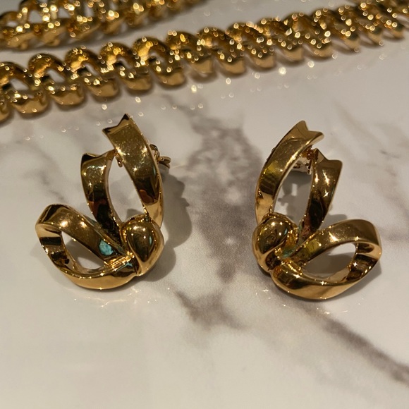 D'Orlan | Jewelry | Necklace Earrings And Brooch Set Bijoux Dorlan ...